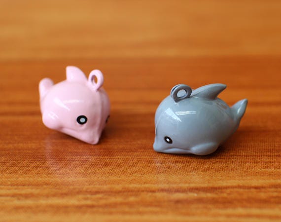 Dolphin Jingle Bell Dolphin Cat Collar Bells Dolphin Cat | Etsy