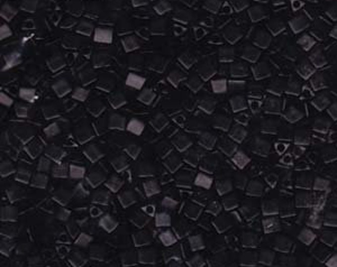 Matte Black Miyuki Sharp Triangle Beads 8/0 - Etsy