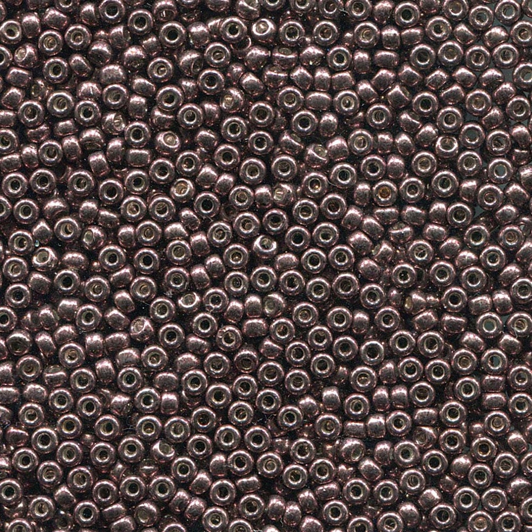 11-91085-TB Galvanized Rose Gold Miyuki Seed Beads 11-0 in Tube - Etsy