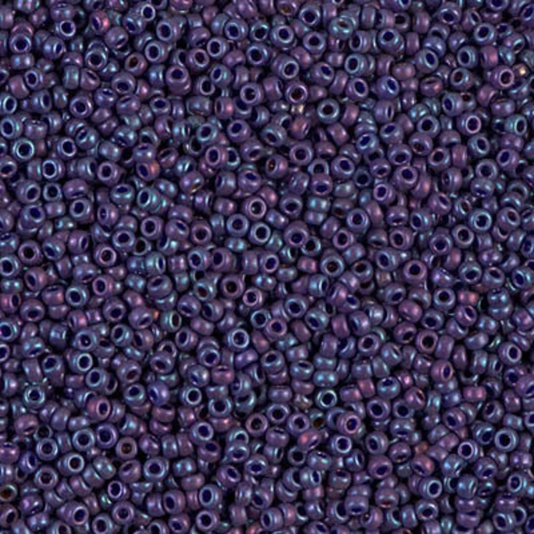 15-91899-TB Metallic Midnight Miyuki Seed Beads 15-0 in Tube - Etsy