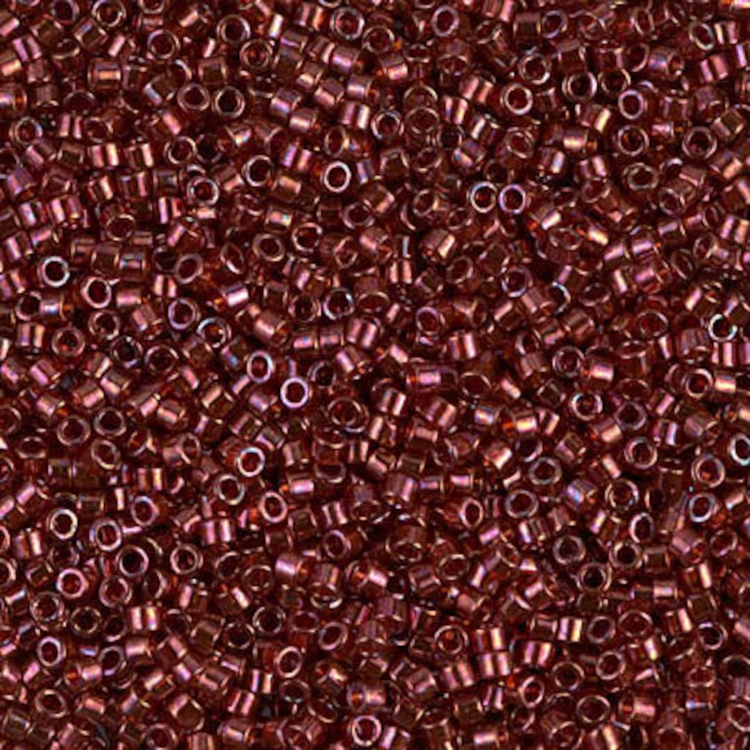 DB116-TB Red Metallic Miyuki Delica Beads 11-0 in Tube - Etsy
