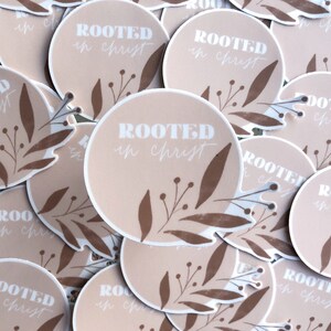 Rooted in Christ Sticker - Etsy
