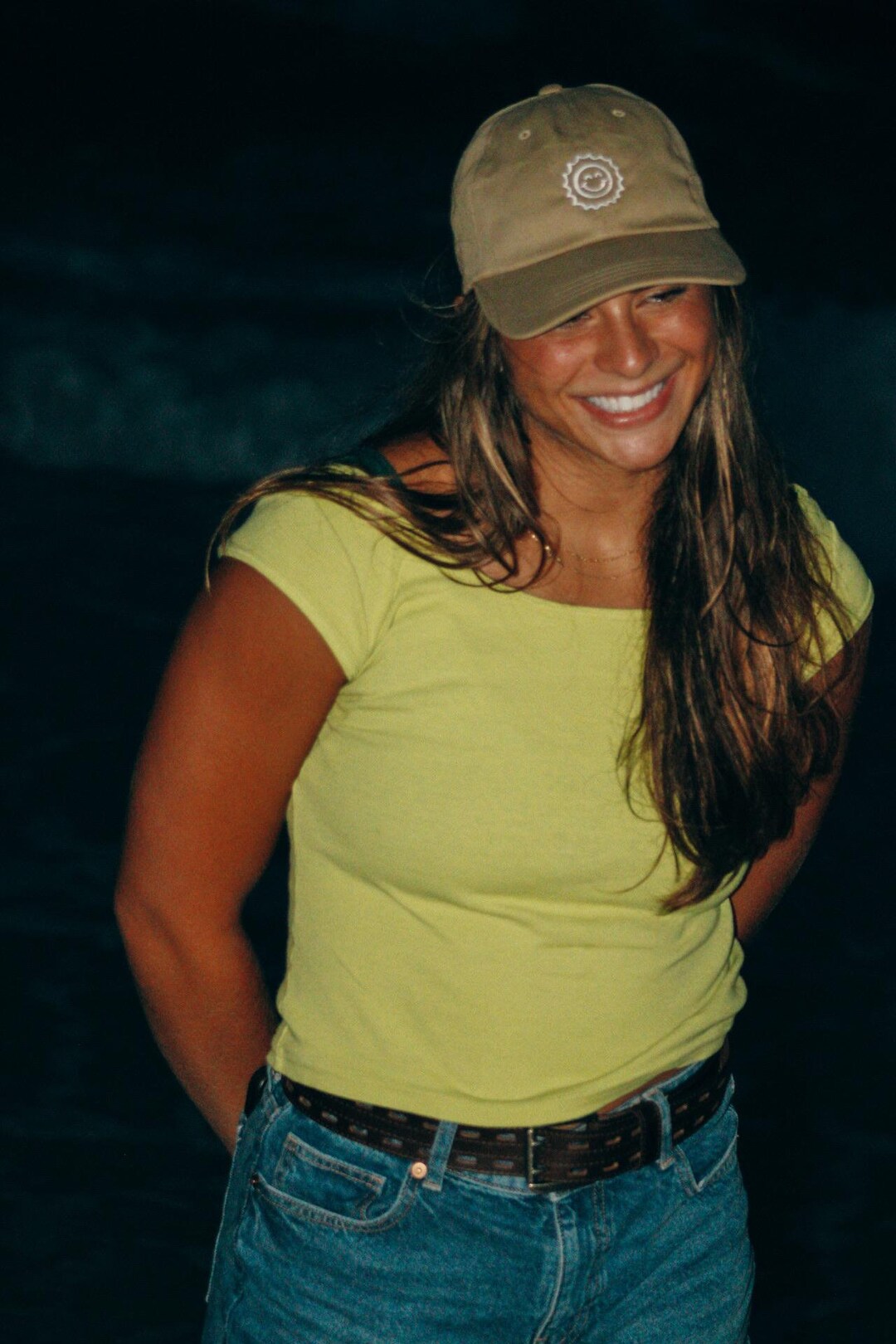 Sunshine Smiley Classic Dad Cap - Etsy