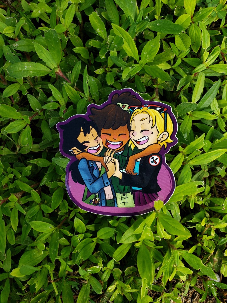 Amphibia Anne Marcy Sasha Timeskip the Hardest Thing Vinyl - Etsy Australia