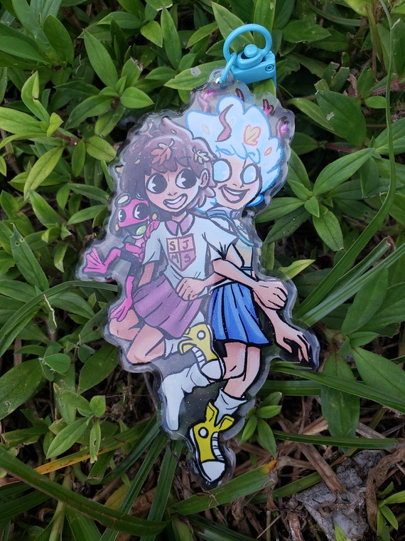 Anne Boonchuy Glitter Keychain Calamity Form - Etsy