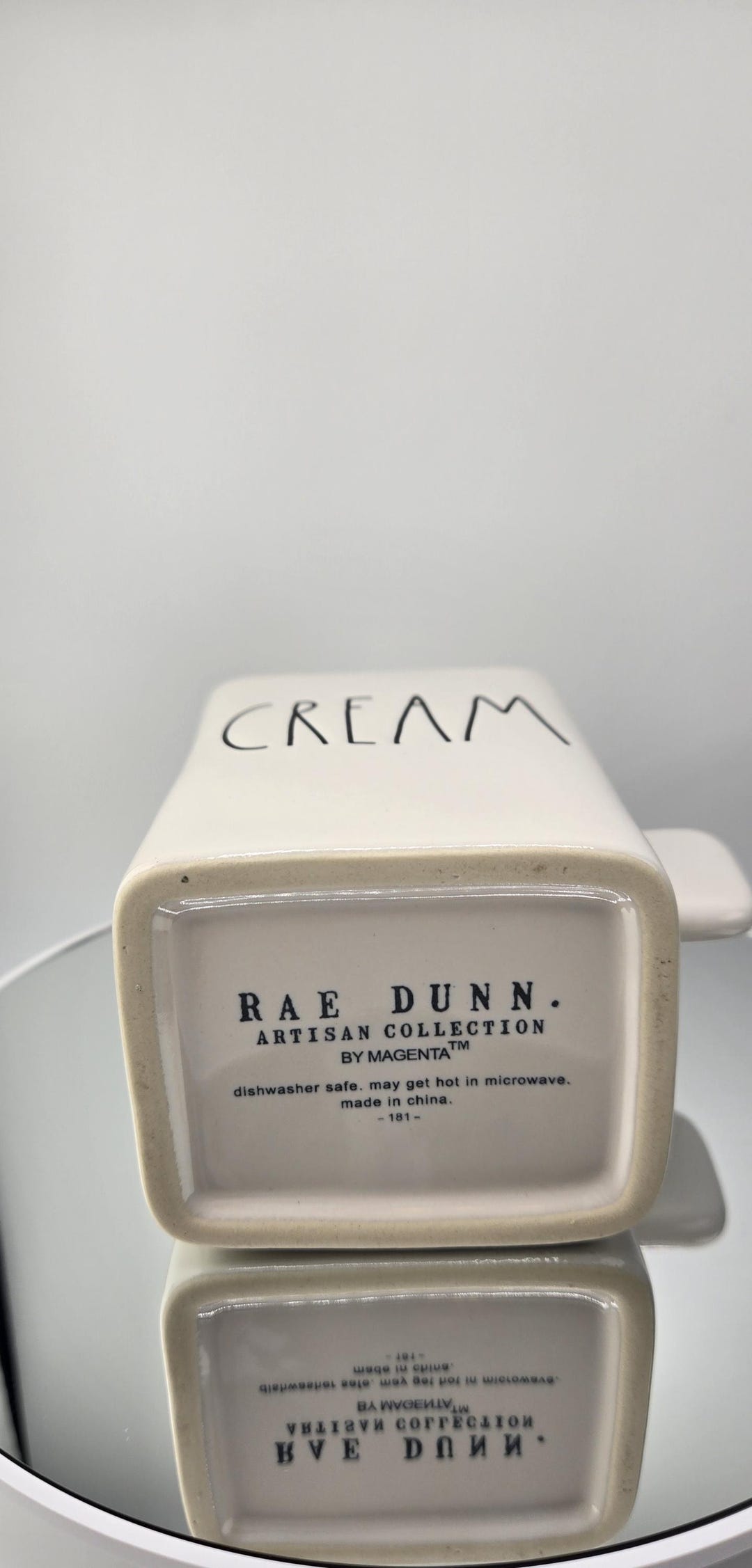 Rae Dunn Cream Pitcher - Etsy
