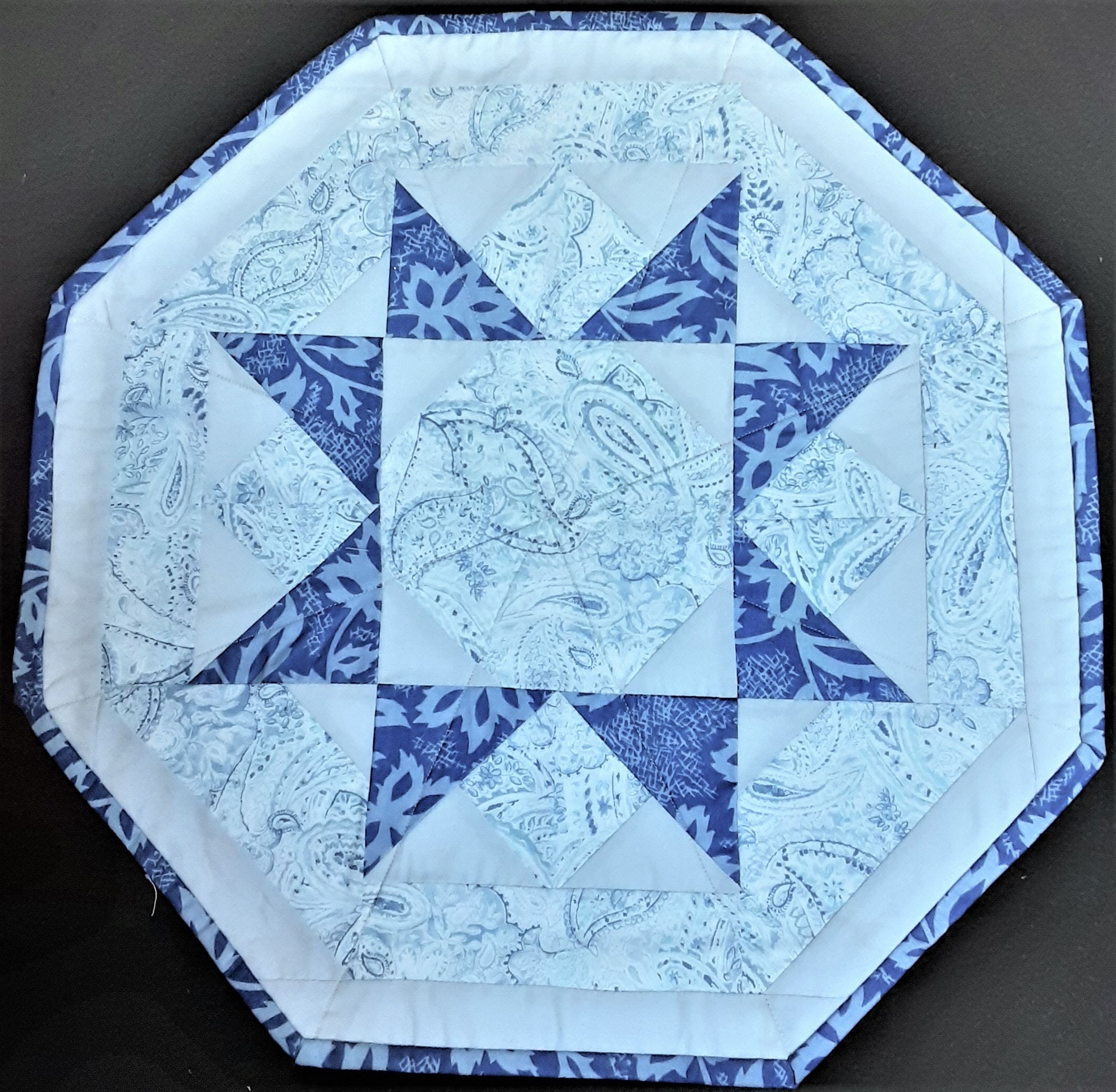 Blue Star Table Topper - Etsy