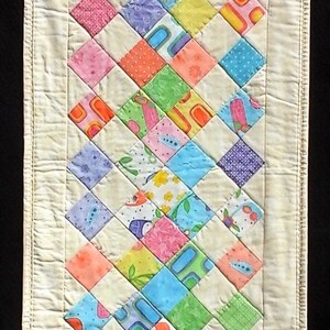 Mini Charm Square Table Runner - Etsy