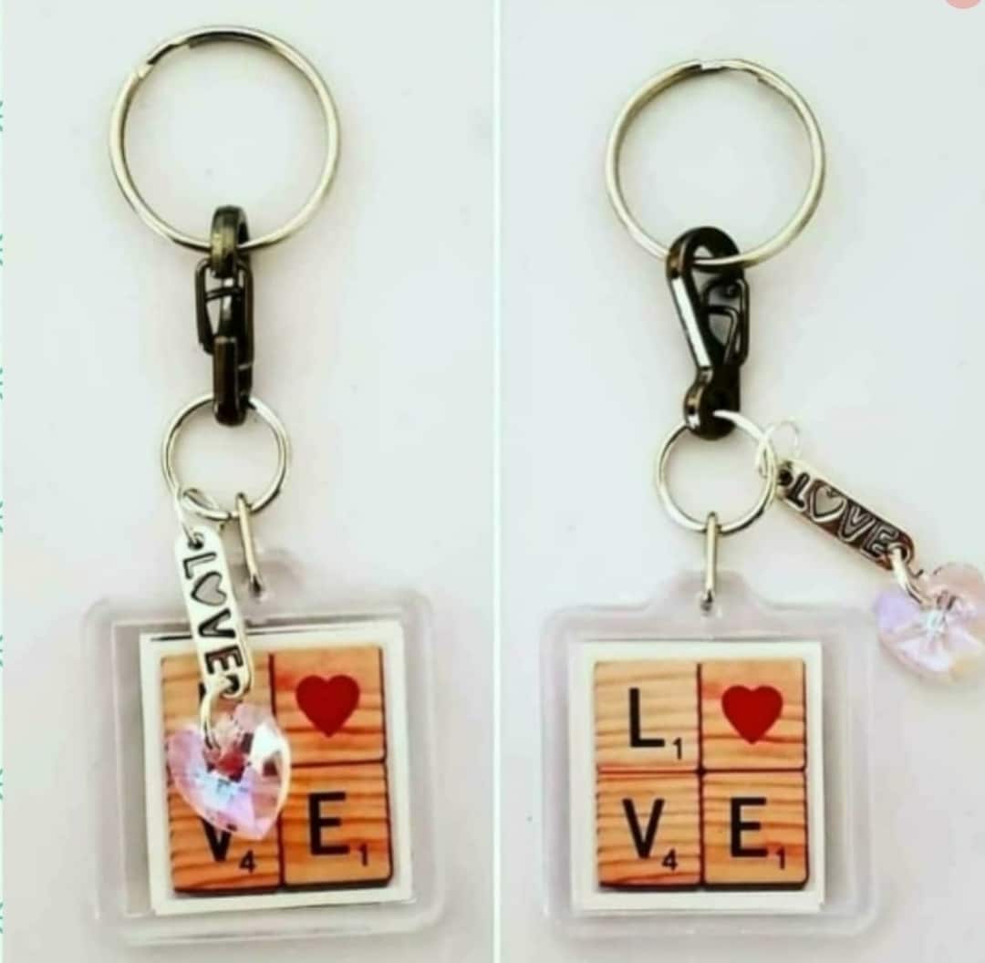 KEY CHAIN - LOVE - Etsy