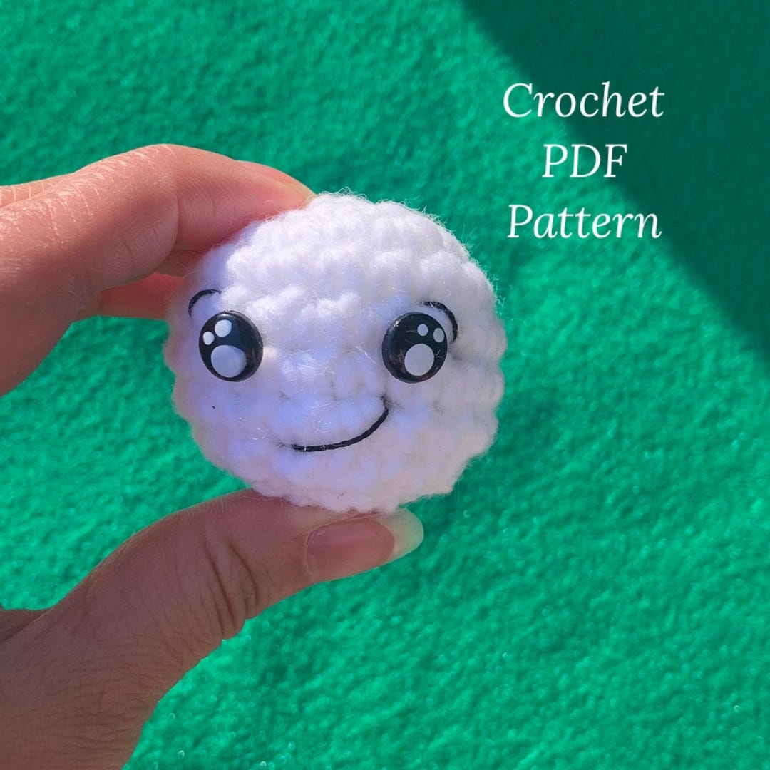 Crochet Pattern Golf Ball Beginner’s Friendly Written PDF Pattern - Etsy