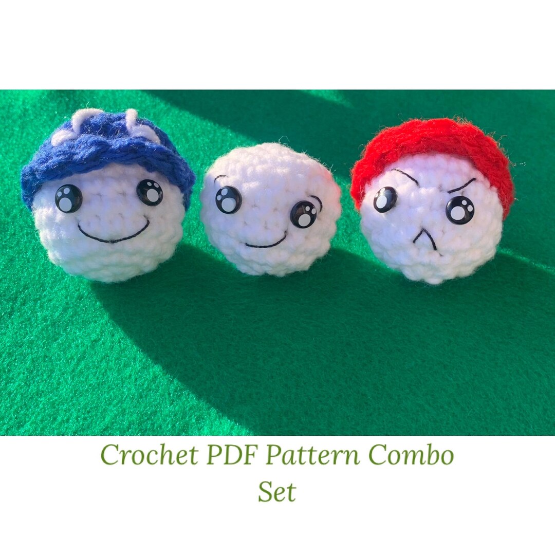 Crochet Pattern Golf Balls Beginner’s Friendly Written PDF Patterns ...
