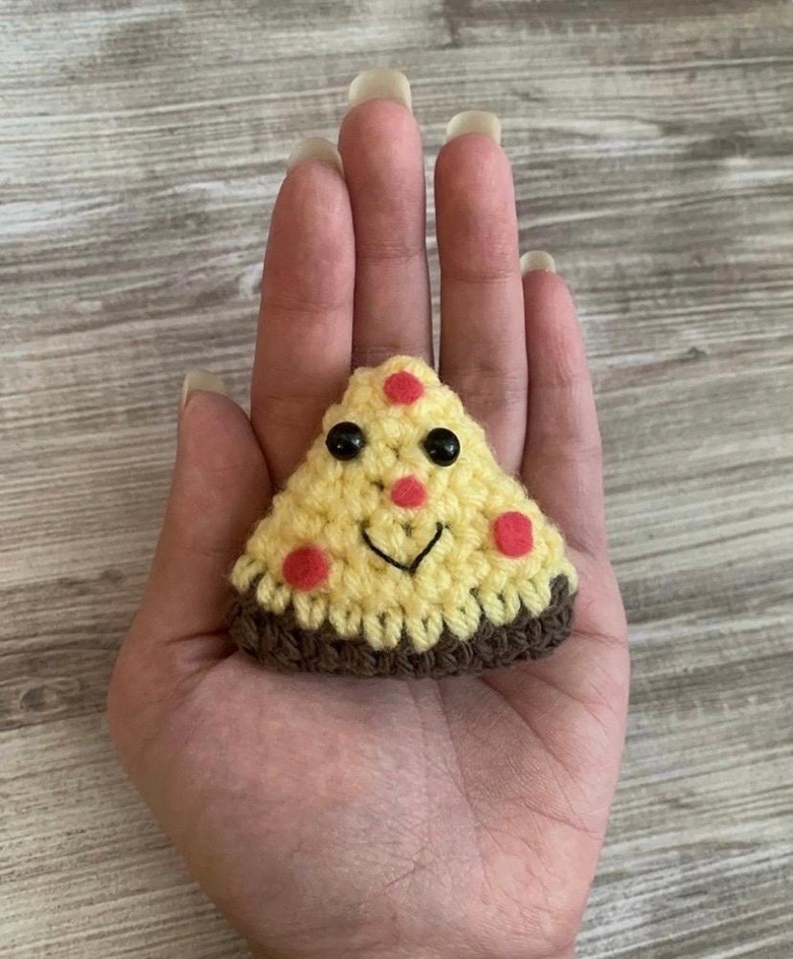 Crochet Pattern Mini Pizza Beginner’s Friendly Written PDF Pattern - Etsy