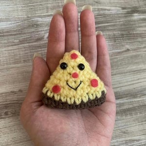 Crochet Pattern Mini Pizza Beginner’s Friendly Written PDF Pattern - Etsy