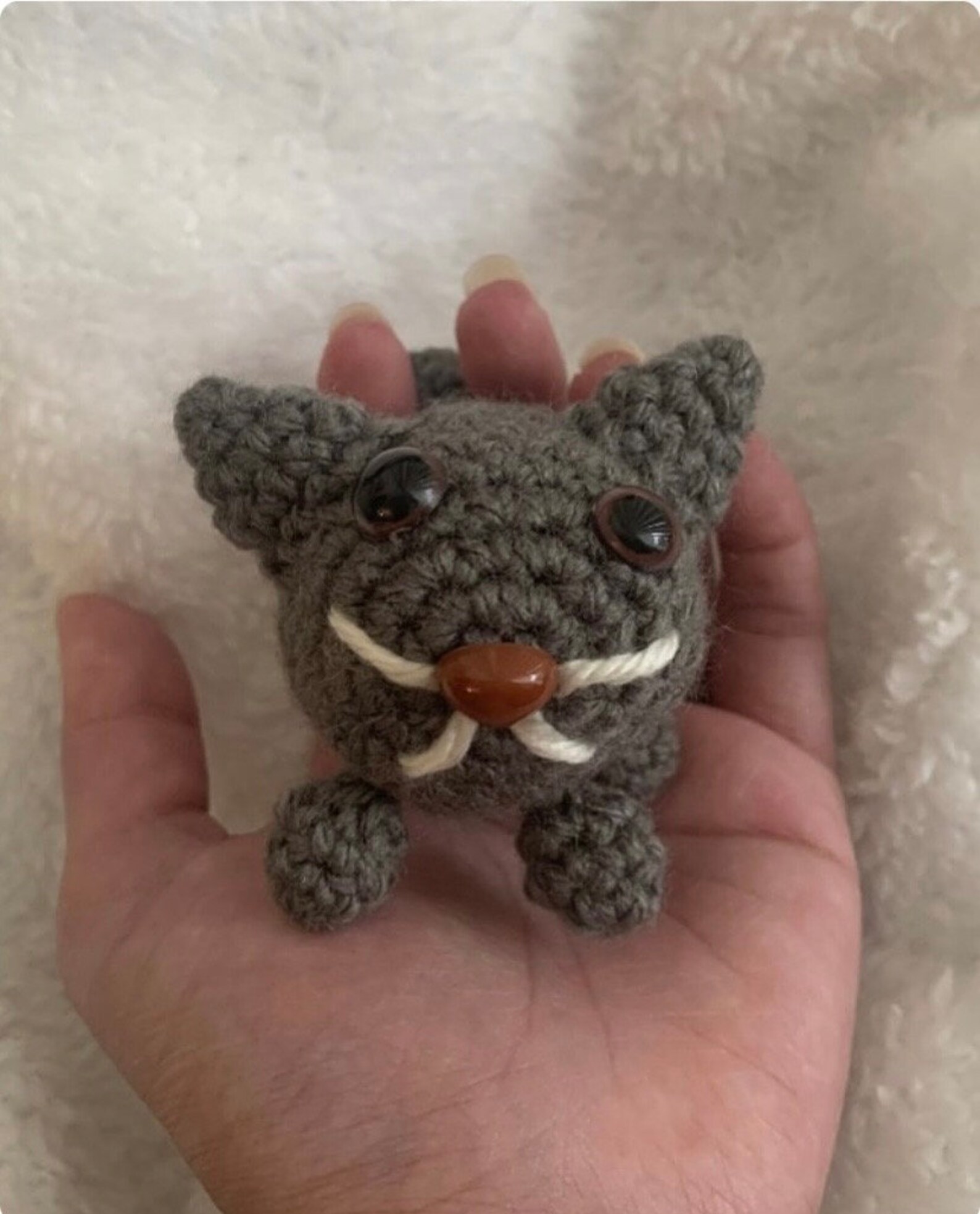 Crochet Pattern Mini Loaf Kitty Easy Writteen PDF DIY Miniature - Etsy