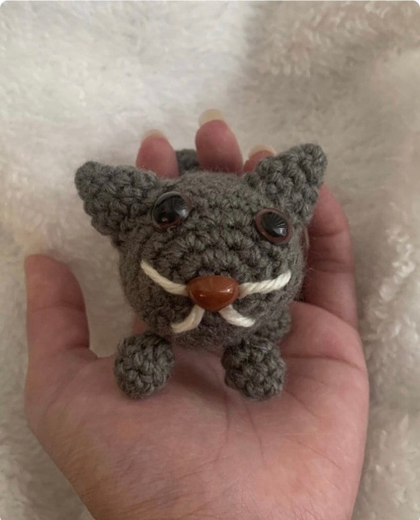 Crochet Pattern Mini Loaf Kitty Easy Writteen PDF DIY Miniature - Etsy