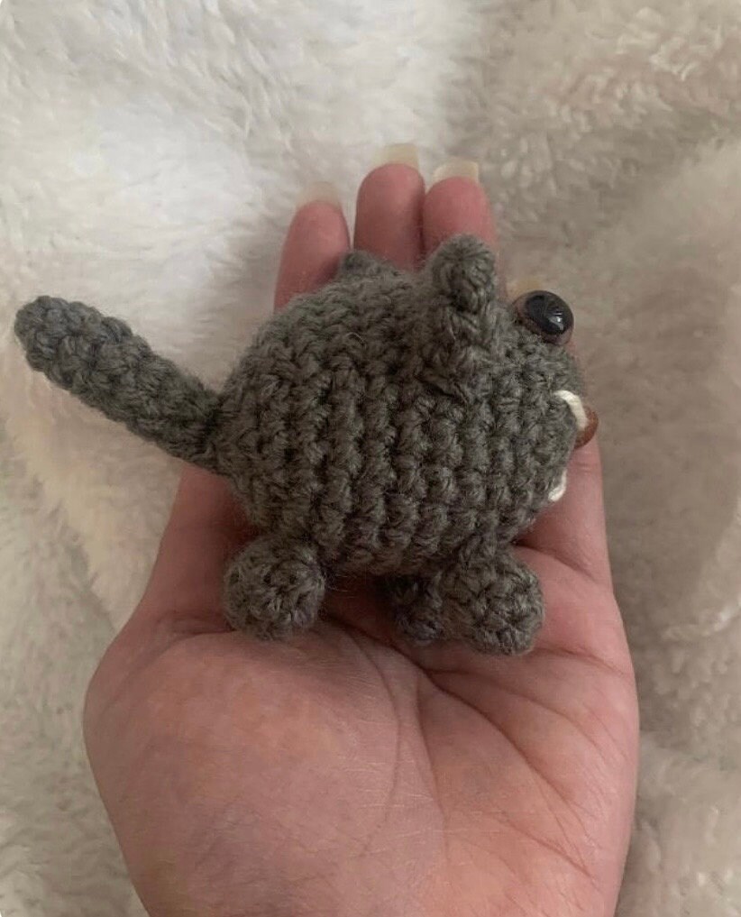 Crochet Pattern Mini Loaf Kitty Easy Writteen PDF DIY Miniature - Etsy