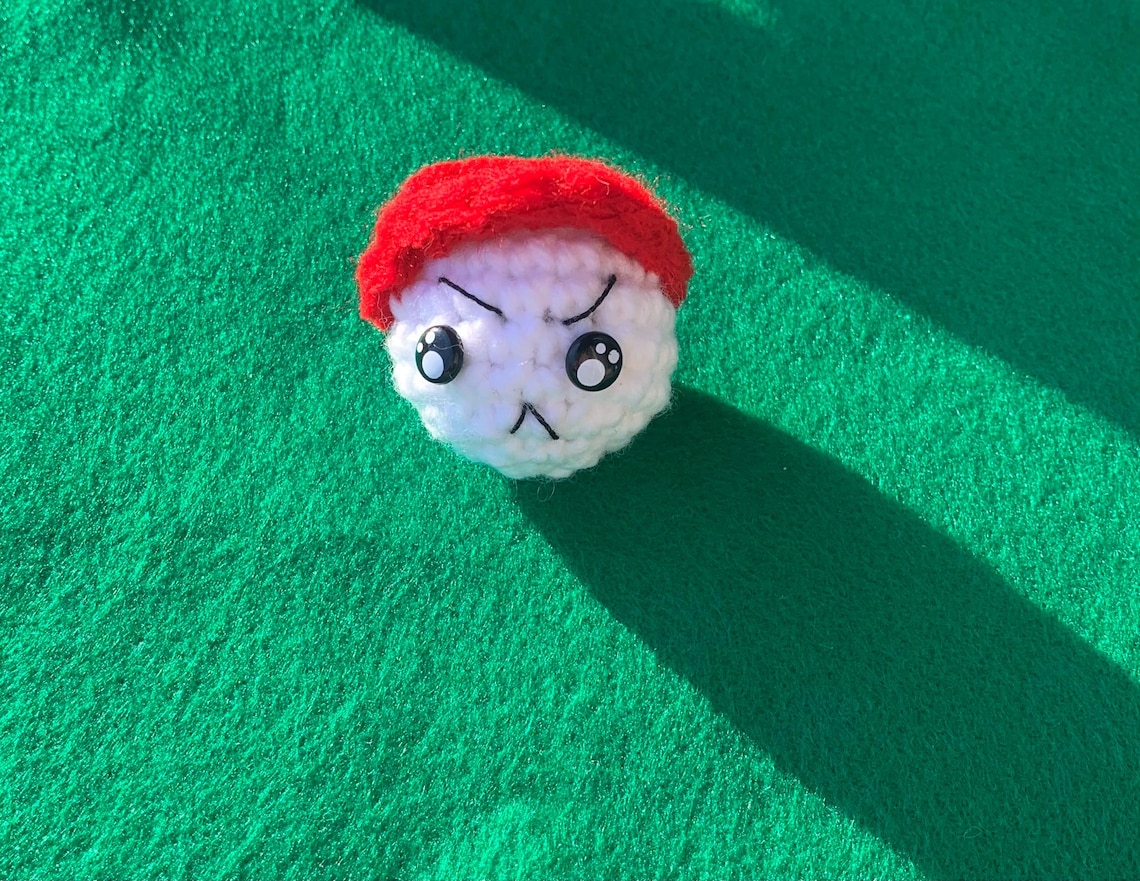Crochet Pattern Angry Golf Ball Beginner’s Friendly Written PDF Pattern ...