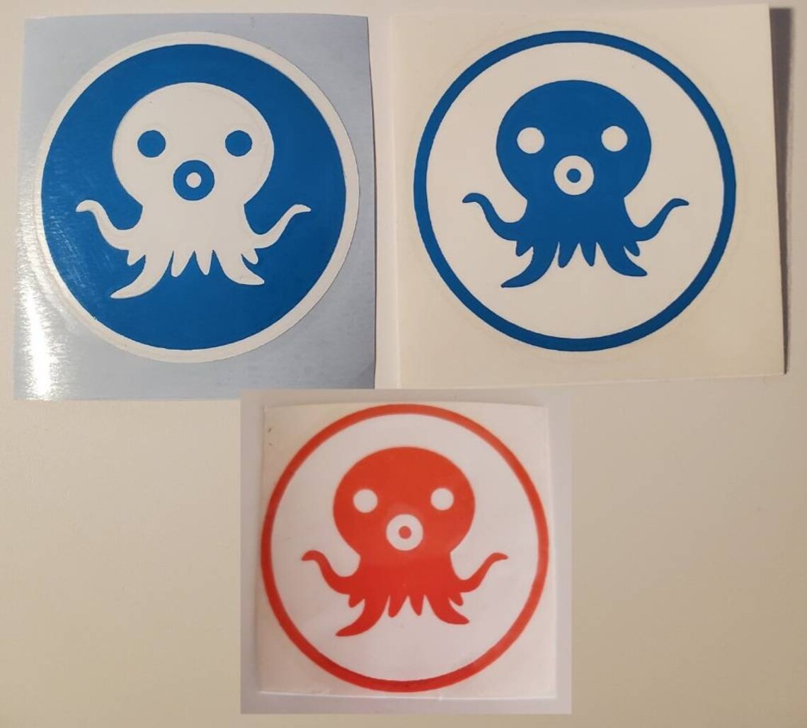 Octonauts Octo Alert Symbol Vinyl Decal | Etsy