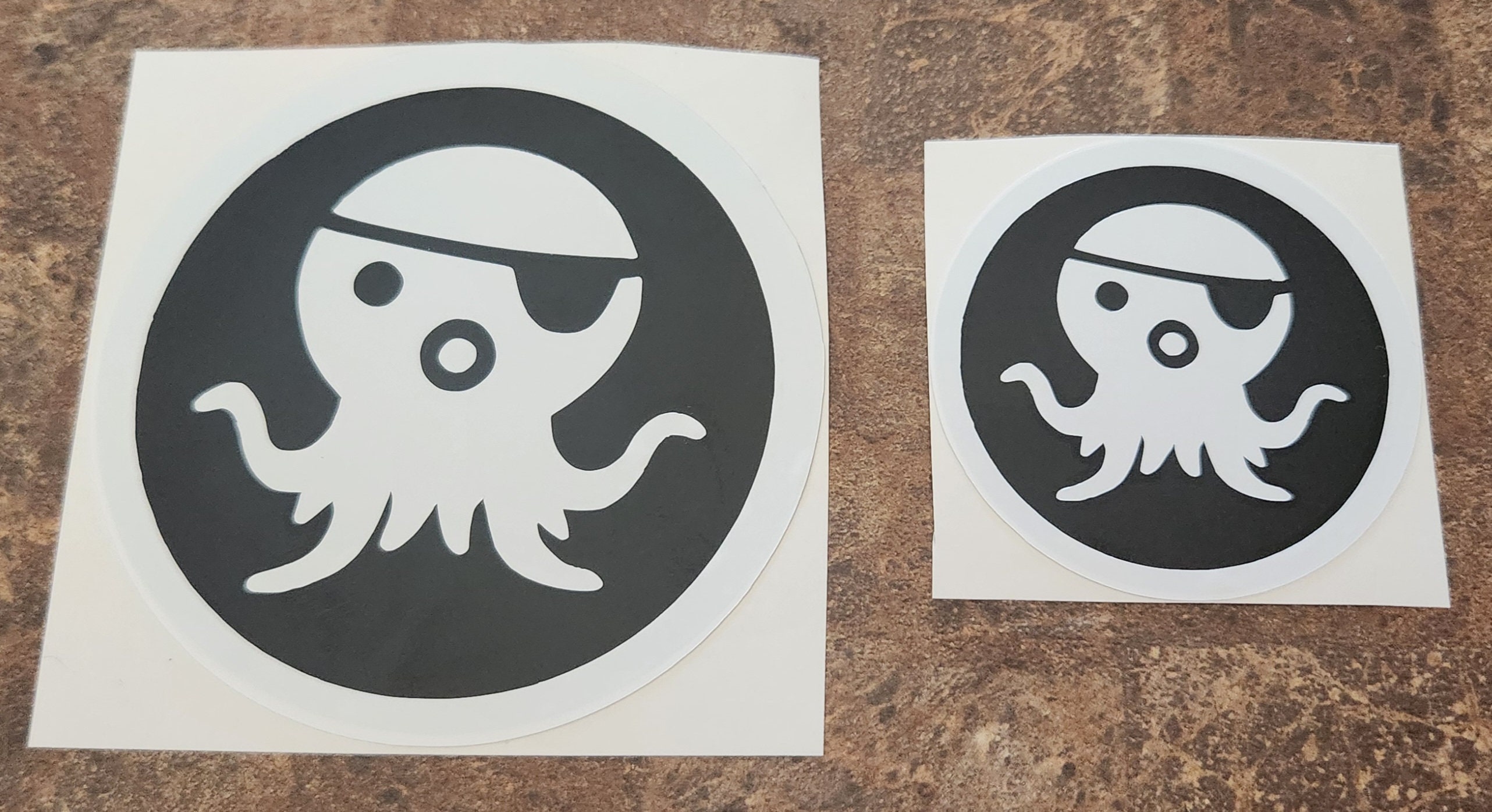 Octonauts Kwazii Pirate Symbol & Octo Calico Jack Symbol Vinyl Decal - Etsy