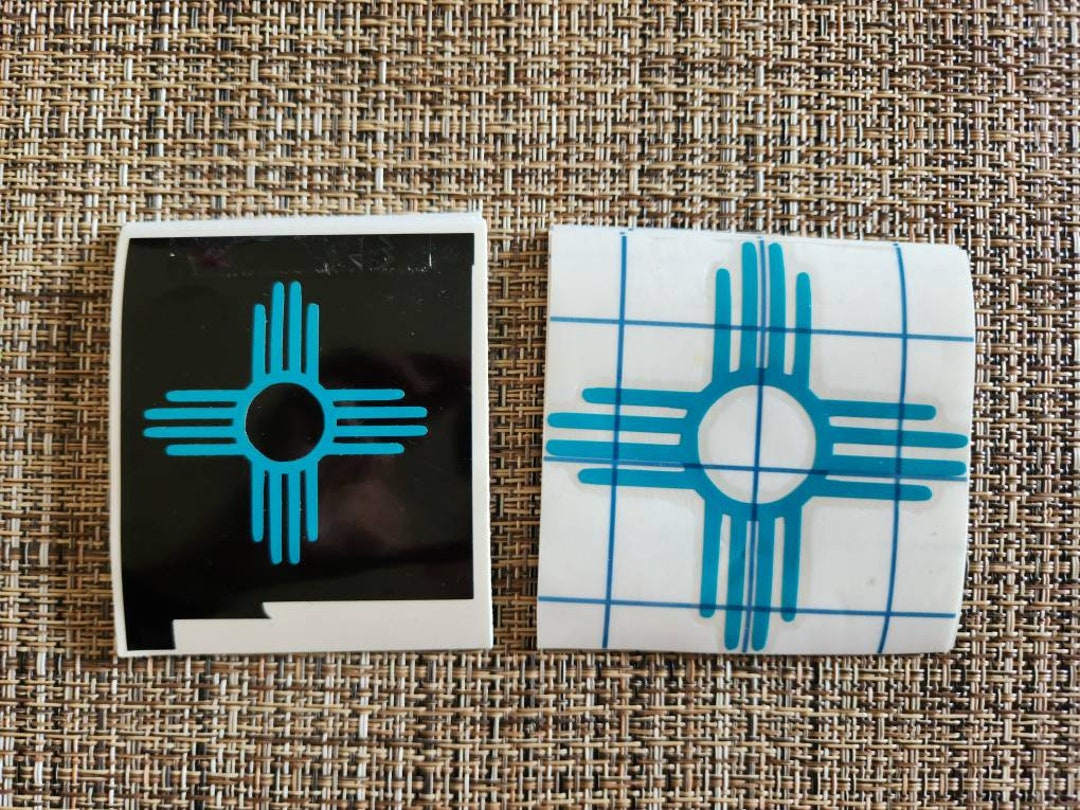 New Mexico Zia Vinyl Decals - Etsy