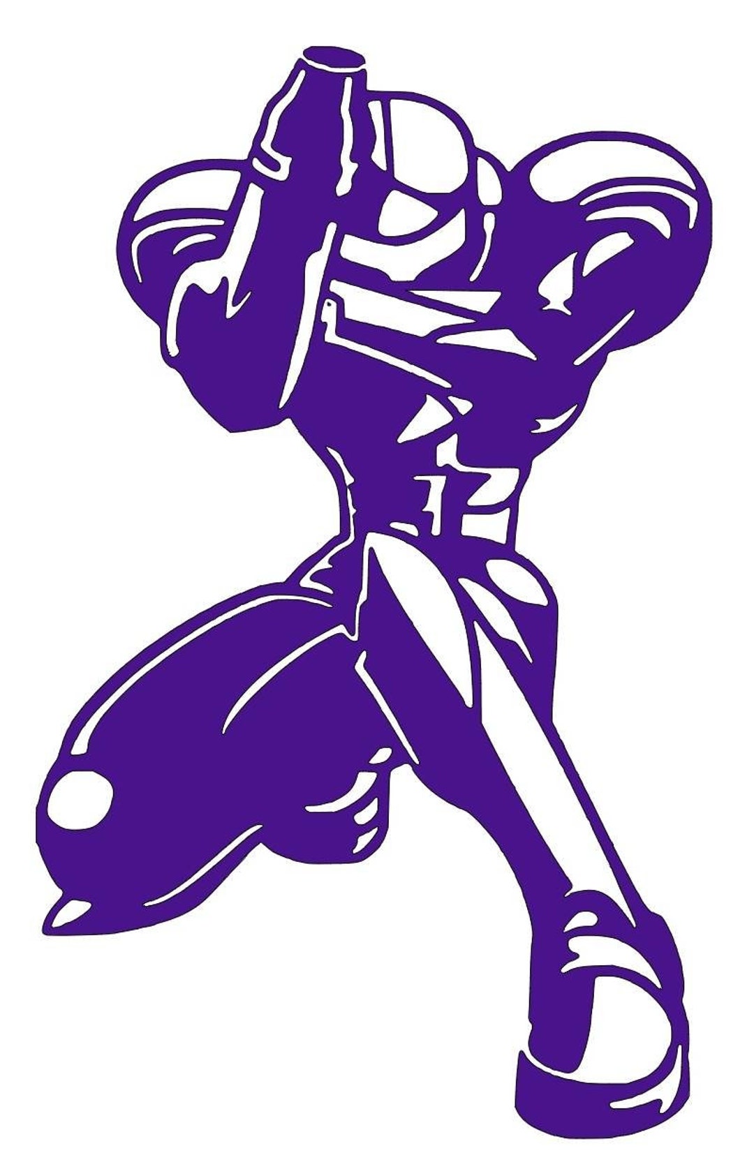 Metroid Samus Aran Vinyl Decal - Etsy
