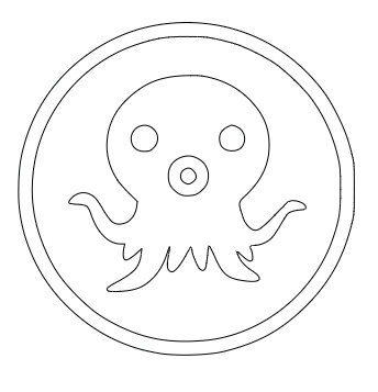Octonauts Octo Alert Stencils