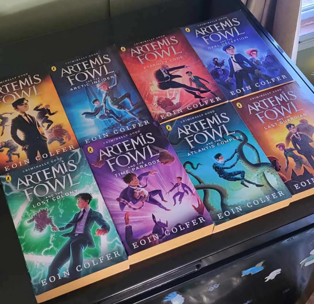 Artemis Fowl 8 Book Complete Set - Etsy