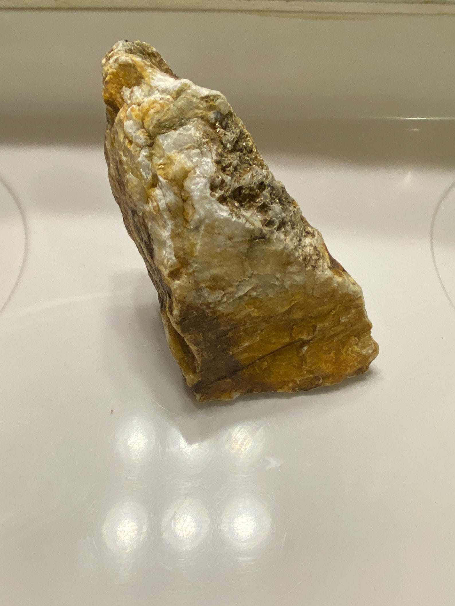 Large Quartz Rock White , Carmel 8" X 5" X 4" Deep. Stunning Display - Etsy