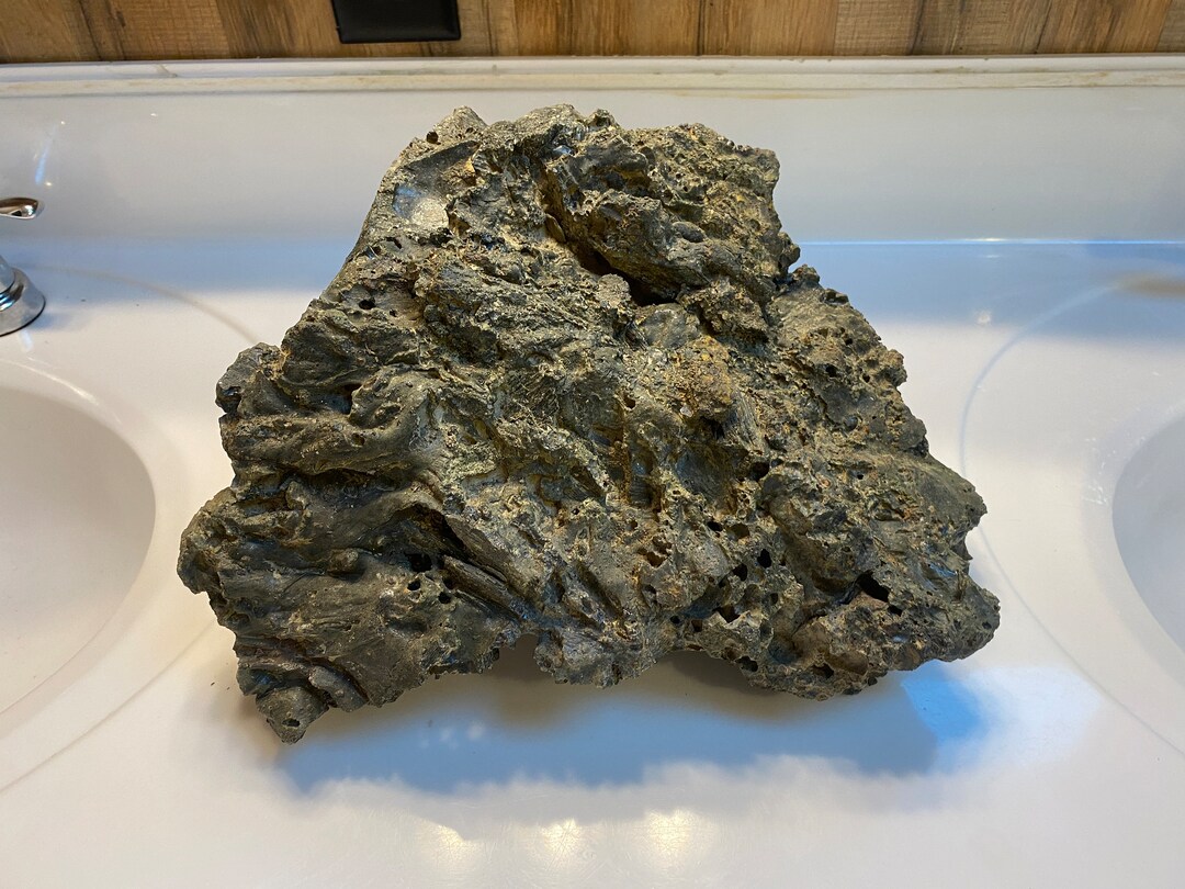 Large Piece of Iron Slag 12 Pounds 13" X 10" X 4" Piece of History - Etsy