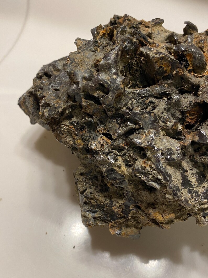 Iron Slag Glass 4.5 Pounds Late 1700s 8" X 6" X 4" - Etsy