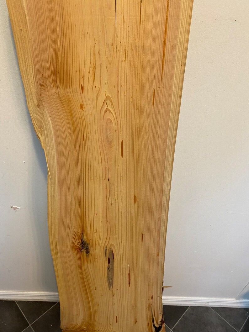 Live Edge Cedar Slab 53" X 12" Combined X 2.25" - Etsy