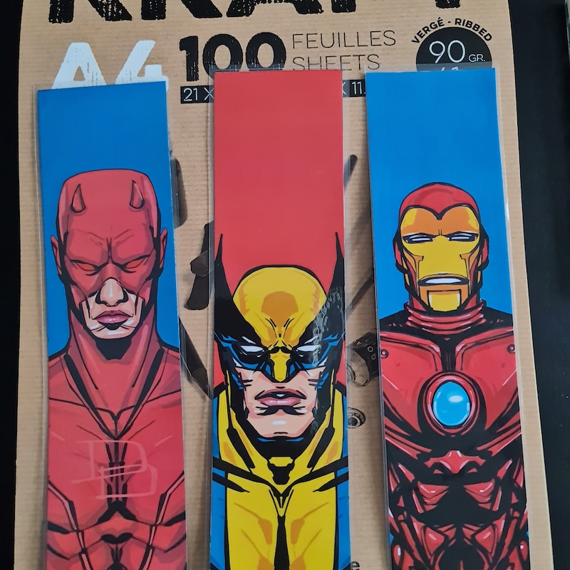 Avengers Bookmark - Etsy