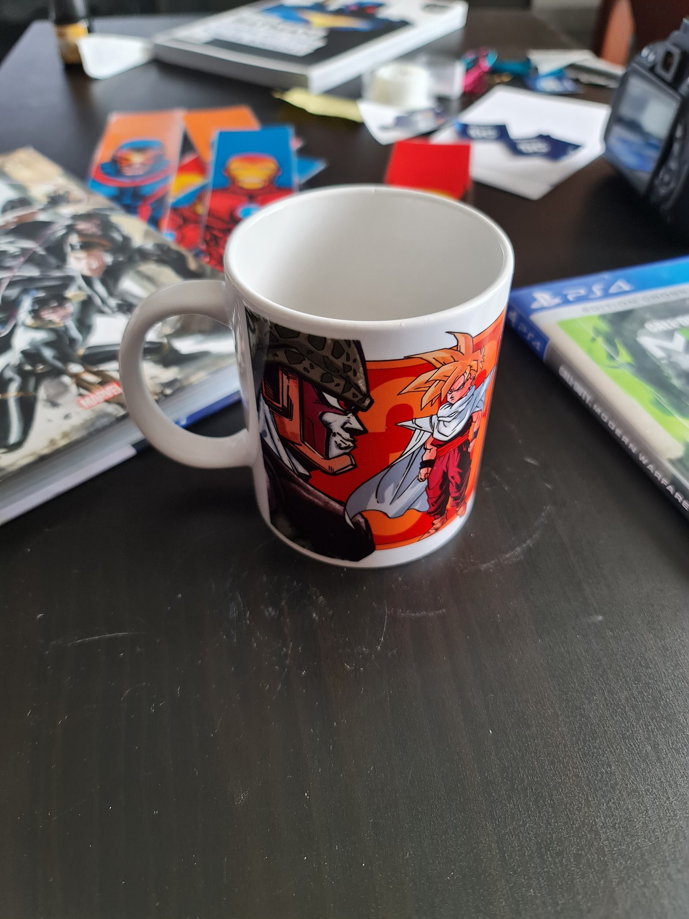 MUG With Fanart Dragon Ball Z- MUG With Inspired of DBZ Illustration ...