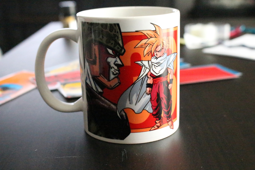 MUG With Fanart Dragon Ball Z- MUG With Inspired of DBZ Illustration ...