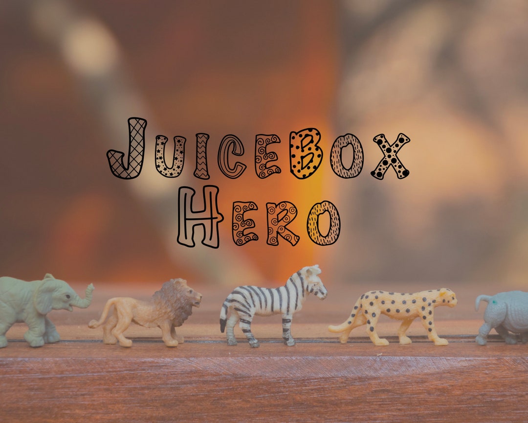 Juicebox Hero - Decorative Font, TTF and OTF Font Download, Handwritten ...