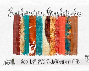 Tie-dye Brush Strokes PNG, Brushstrokes Sublimation Design, Brush ...