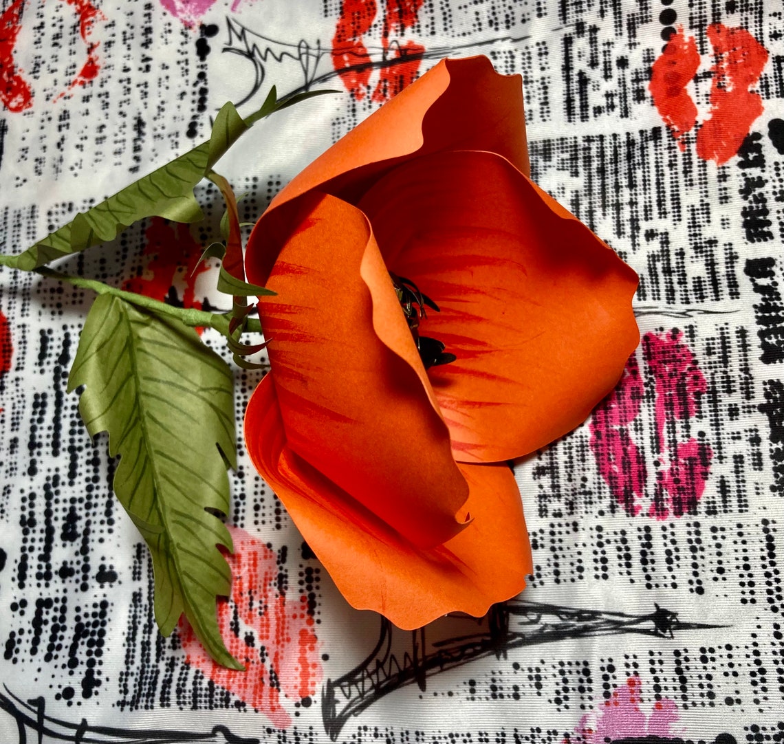 Paper Poppy - Etsy