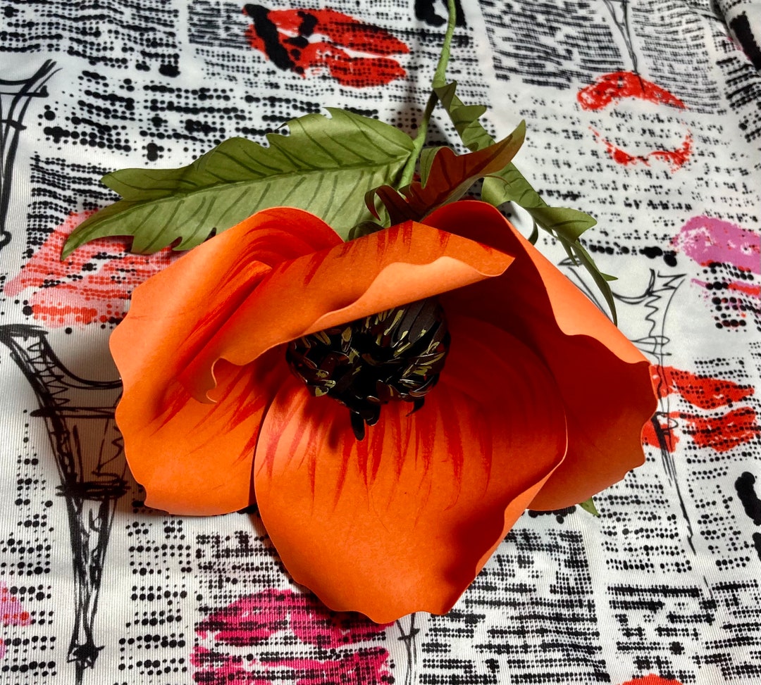Paper Poppy - Etsy