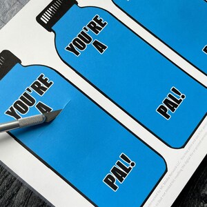 Printable Popular SPORTS HYDRATION Drink Packet Bottle Themed Card ...
