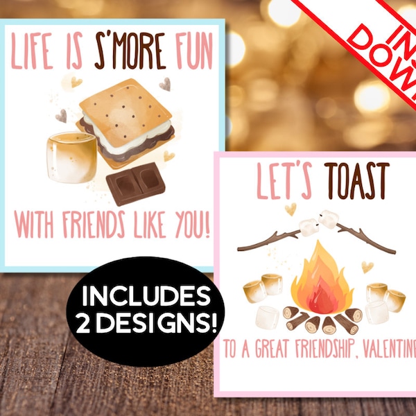 Smores Valentine - Etsy