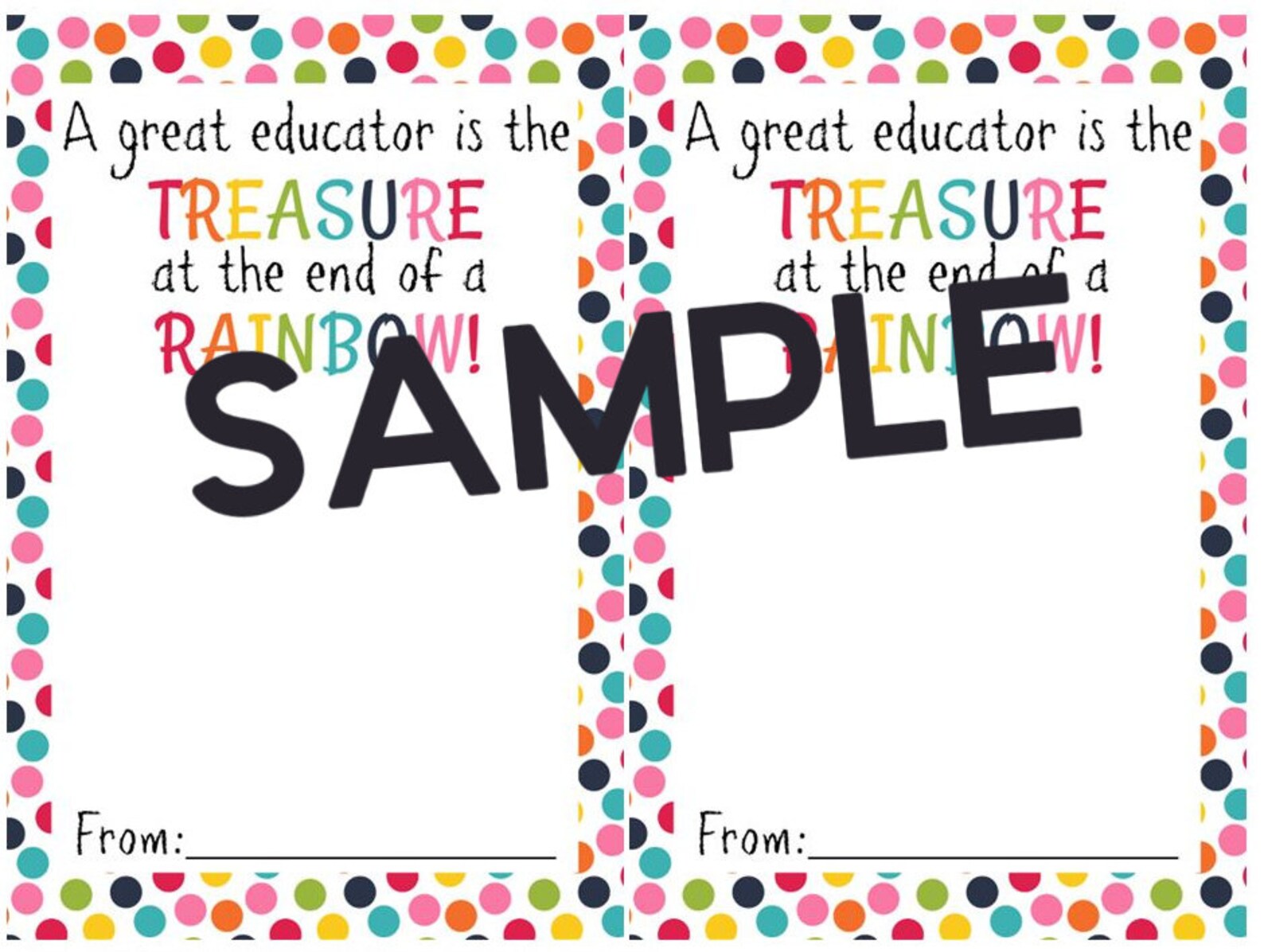 Printable Skittles Themed EDUCATOR Appreciation Candy Holder Cards DIY ...