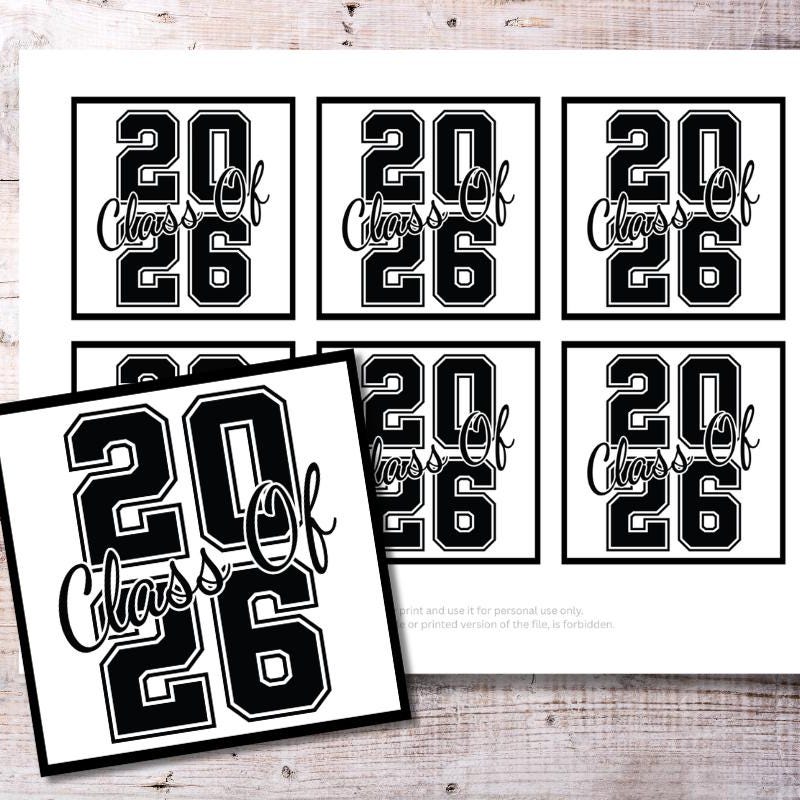 2026 Senior Gift Tag - 60+ Gift Ideas for 2026