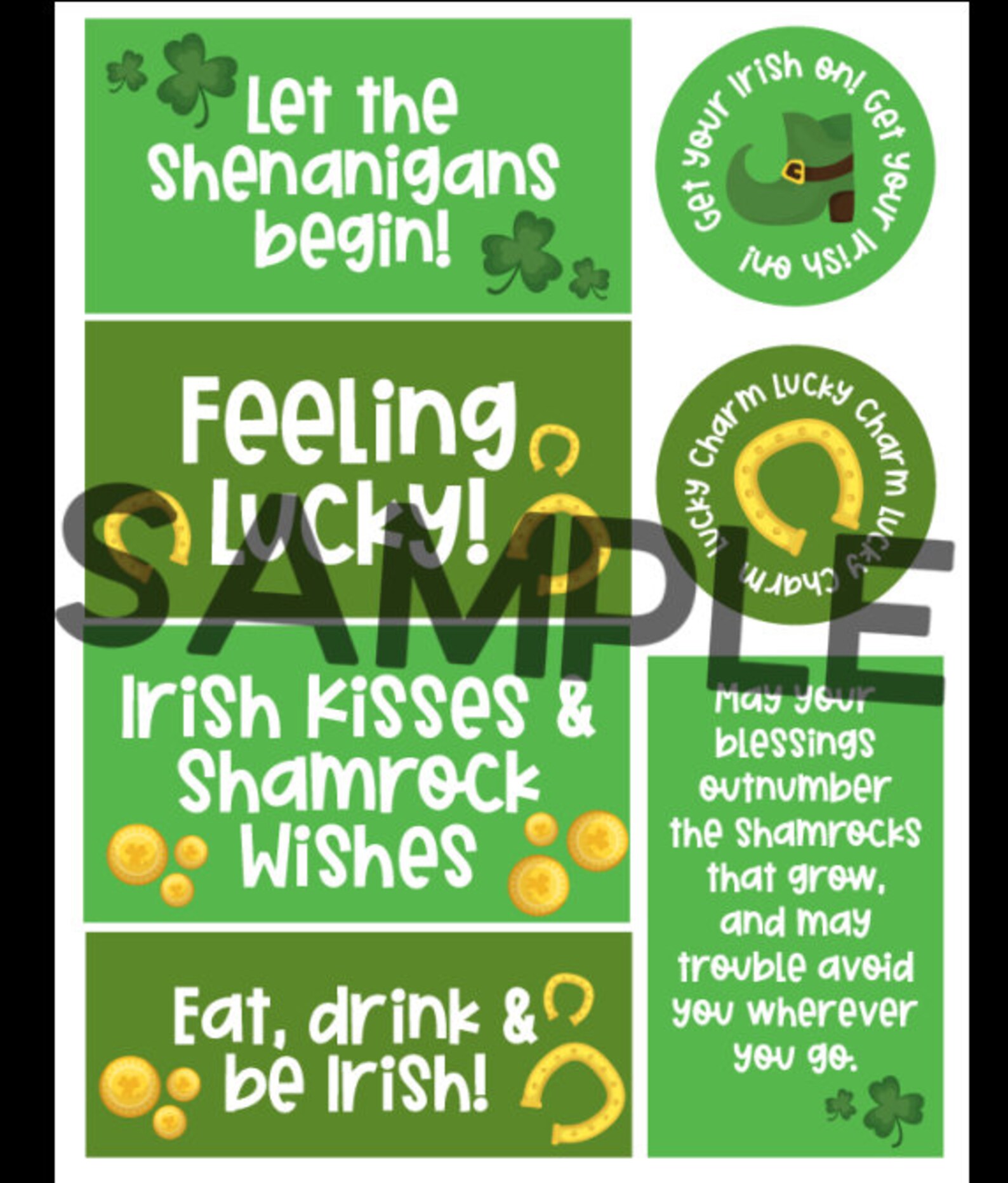 You've Been SHAMROCKED | St. Patrick's Day Leprechaun Secret Gift ...