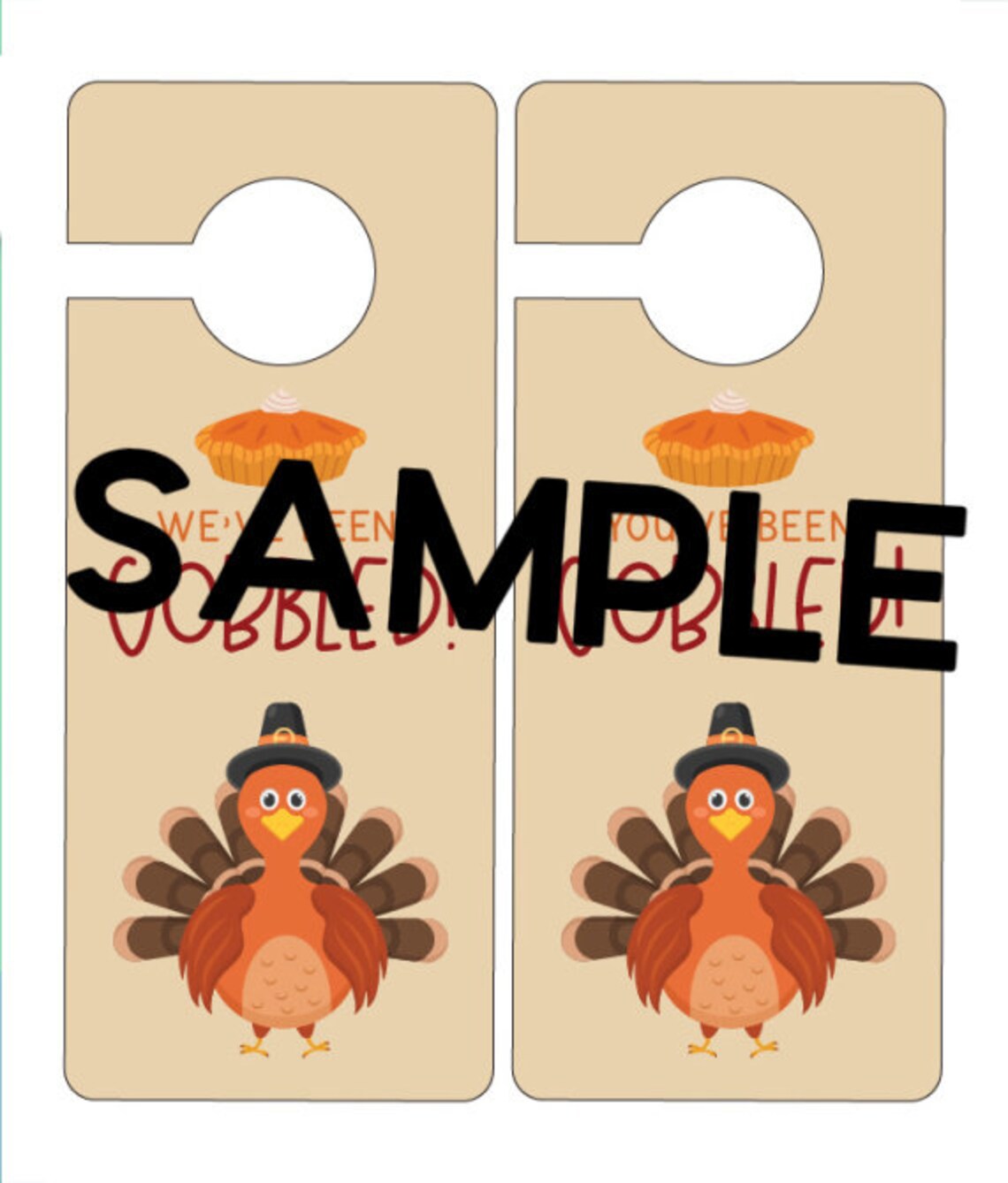 You've Been Gobbled Thanksgiving Secret Gift Exchange Fun Activity for ...
