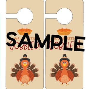 You've Been Gobbled | Thanksgiving Secret Gift Exchange | Fun Activity ...