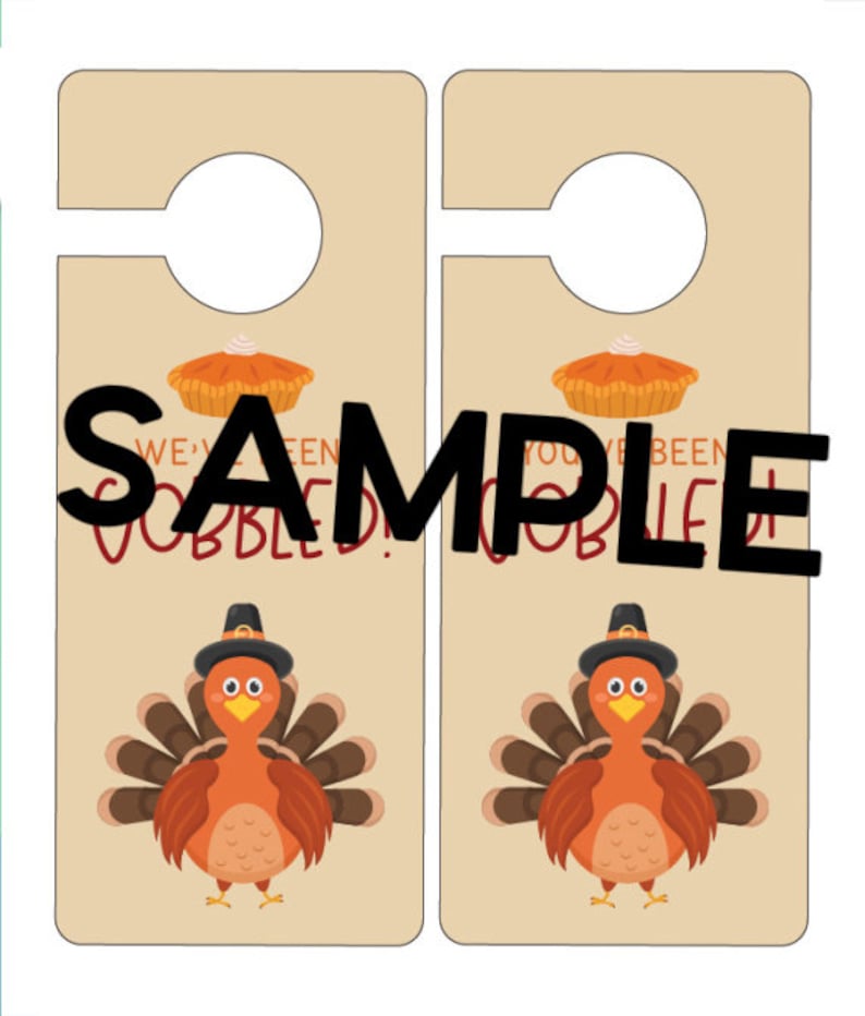 You've Been Gobbled | Thanksgiving Secret Gift Exchange | Fun Activity ...