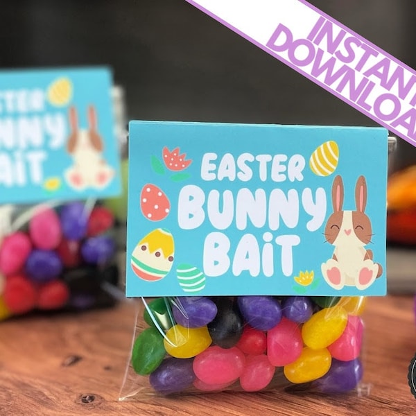 Easter Treat Bag Topper Svg - Etsy