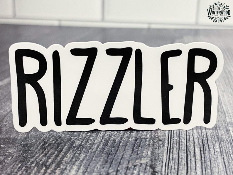Trendy Gen Alpha Slang Vinyl Sticker Pack | Funny Brain Rot Stickers ...