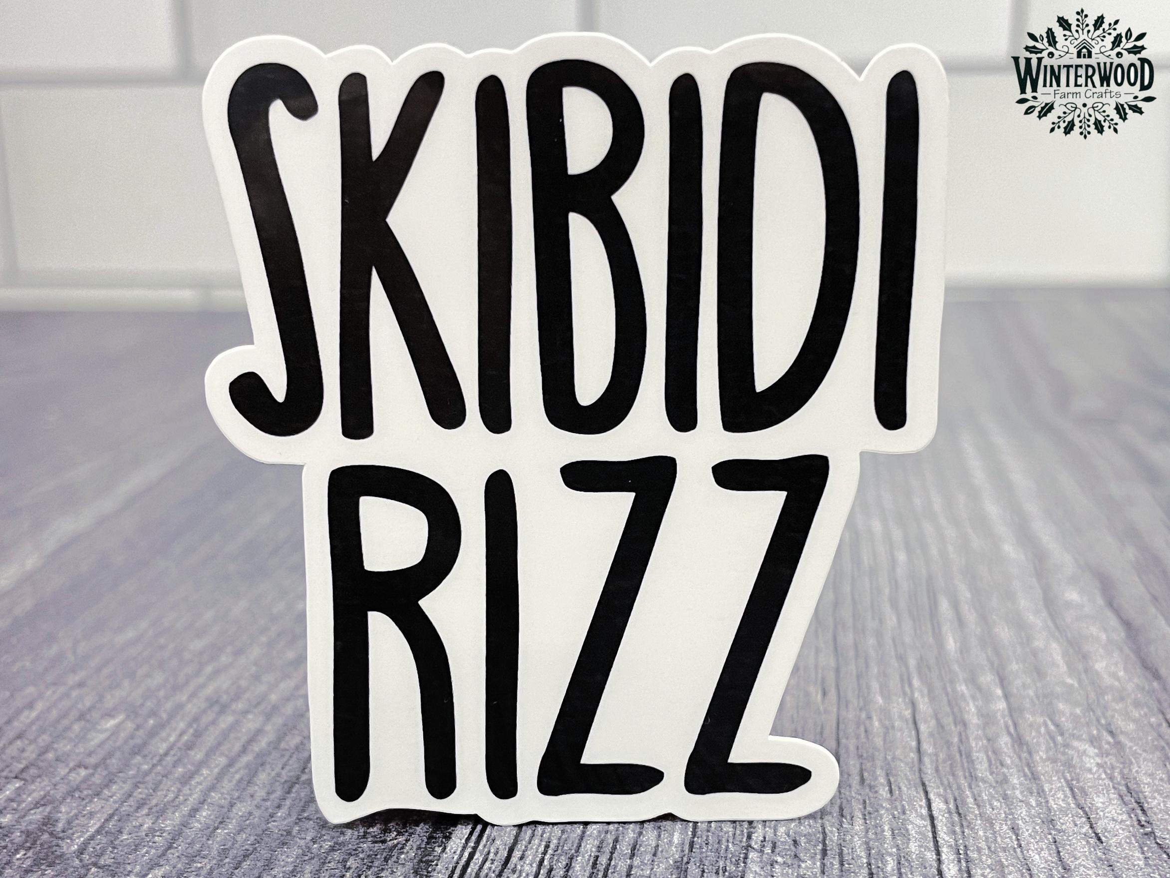 Trendy Gen Alpha Slang Vinyl Sticker Pack | Funny Brain Rot Stickers ...
