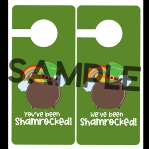 You've Been SHAMROCKED | St. Patrick's Day Leprechaun Secret Gift ...